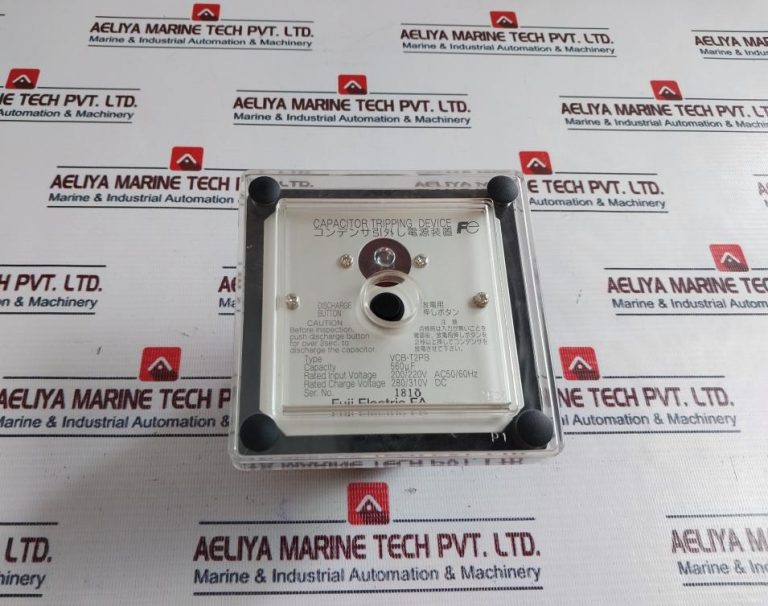 Fuji Electric Vcb-t2pb Capacitor Tripping Device - Aeliya Marine