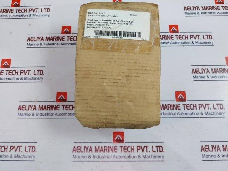 Gea Sabroe 08082 Set Shutoff Valve - Aeliya Marine