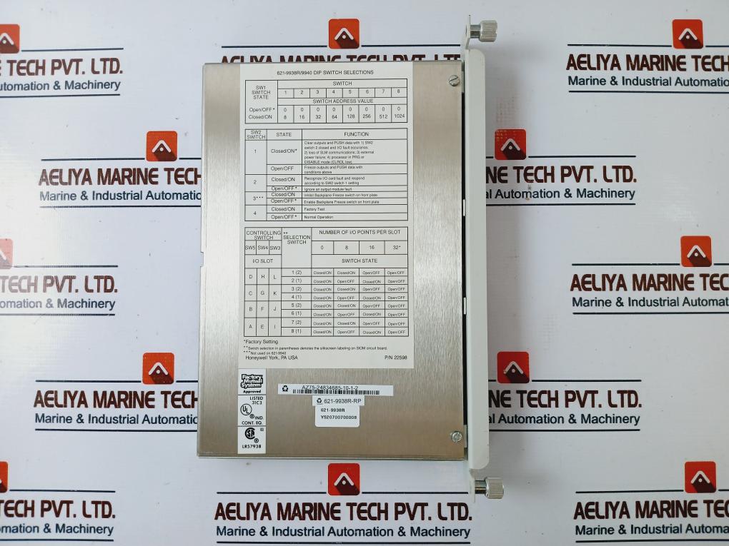 Honeywell 621-9938r-rp Serial I/o Module 94v - Aeliya Marine
