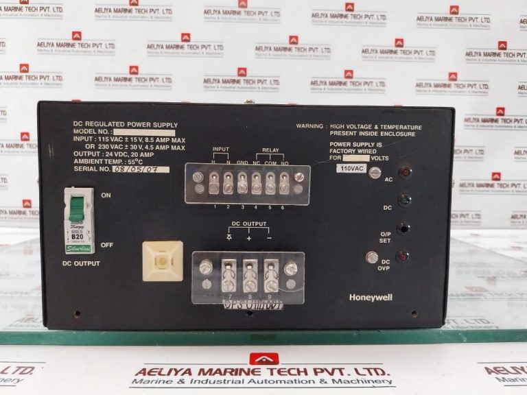 Honeywell Dc Regulated Power Supply 24vdc - Aeliya Marine