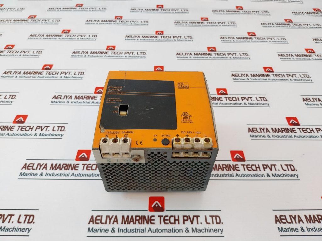 Ifm Electronic Dn2013 Power Supply 230v - Aeliya Marine