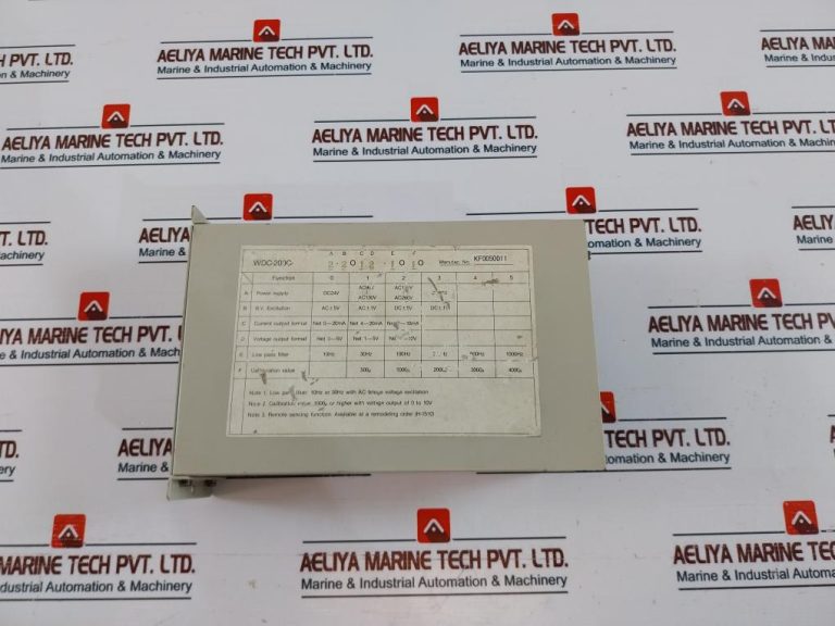 Kyowa Wdc-200c Instrumentation Conditioner - Aeliya Marine