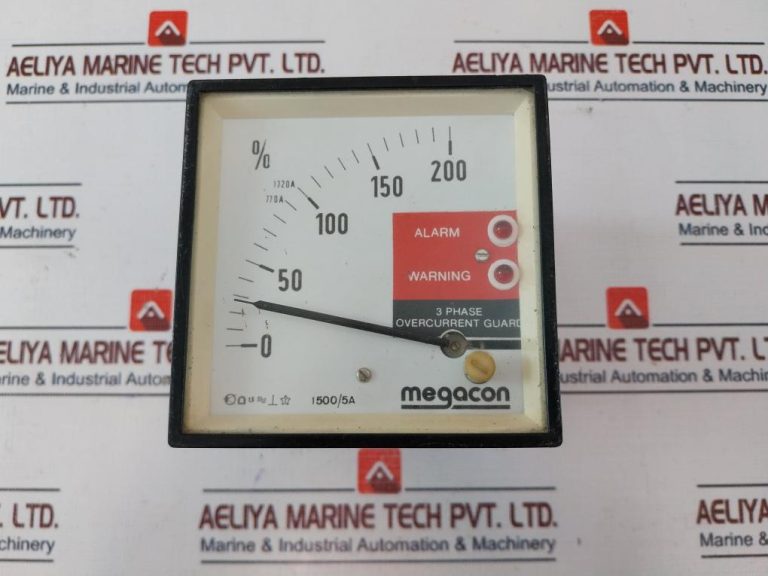Megacon Kpc115e 3 Phase Overcurrent Guard meter 240v - Aeliya Marine