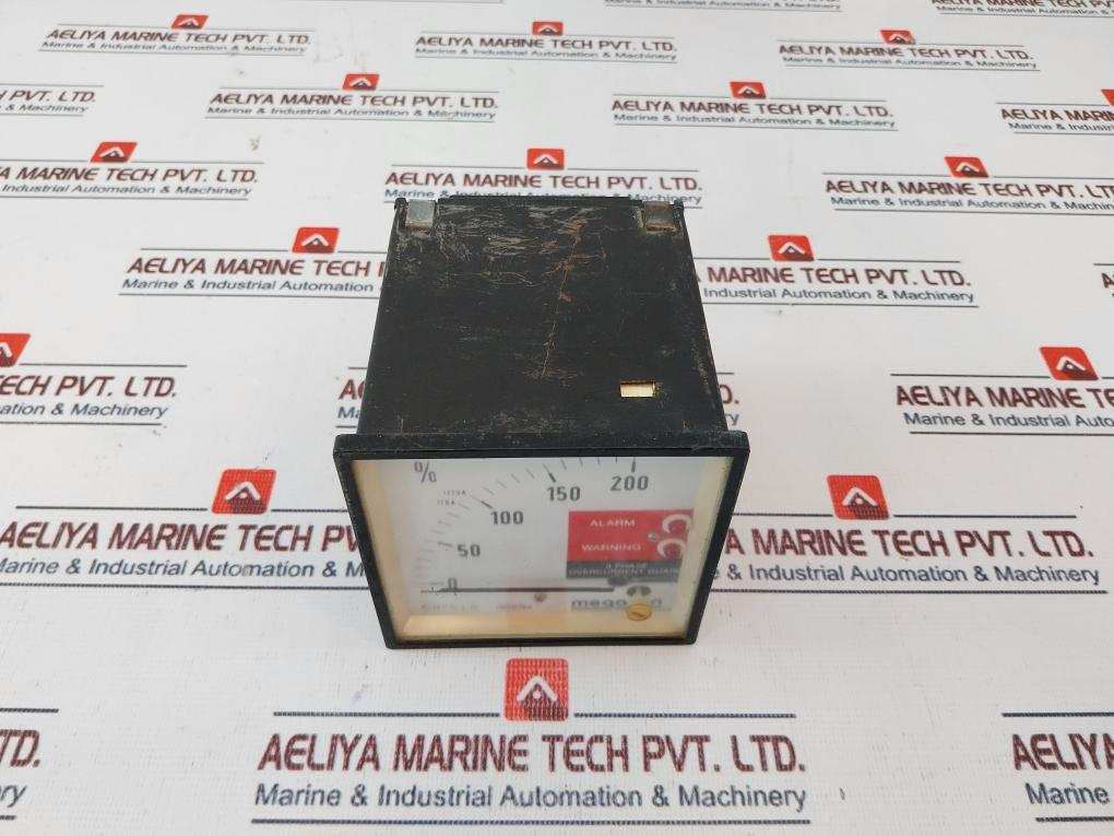 Megacon Kpc115e 3 Phase Overcurrent Guard meter 240v - Aeliya Marine