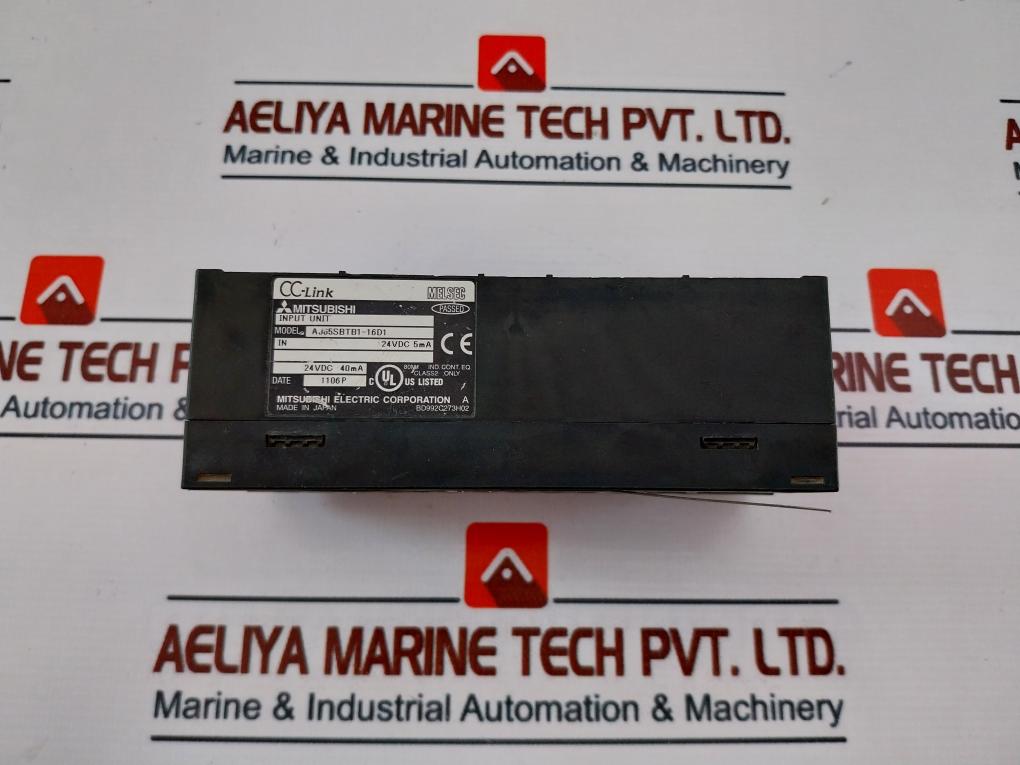 Mitsubishi Electric Aj65sbtb1 16d1 Input Unit 24v Aeliya Marine
