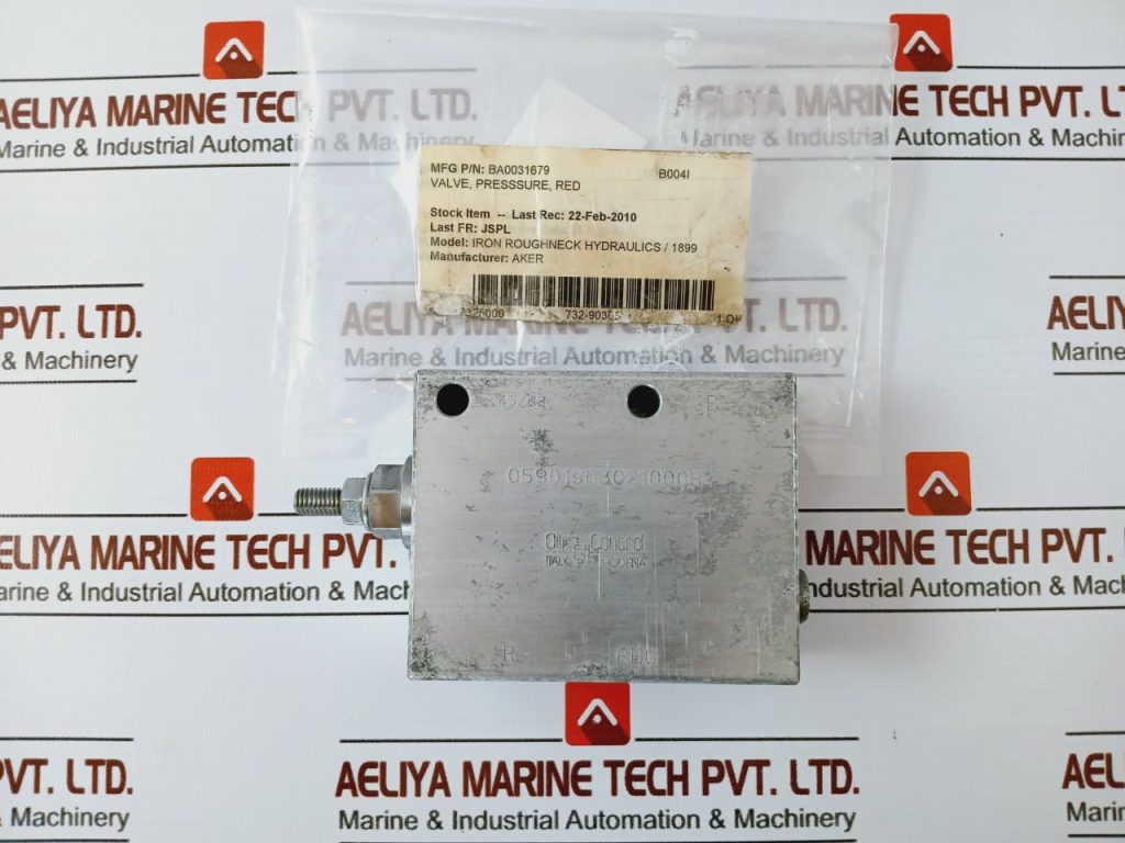 Oil Control 05901903021000b Pressure Reducing And Relieving Check Valve ...