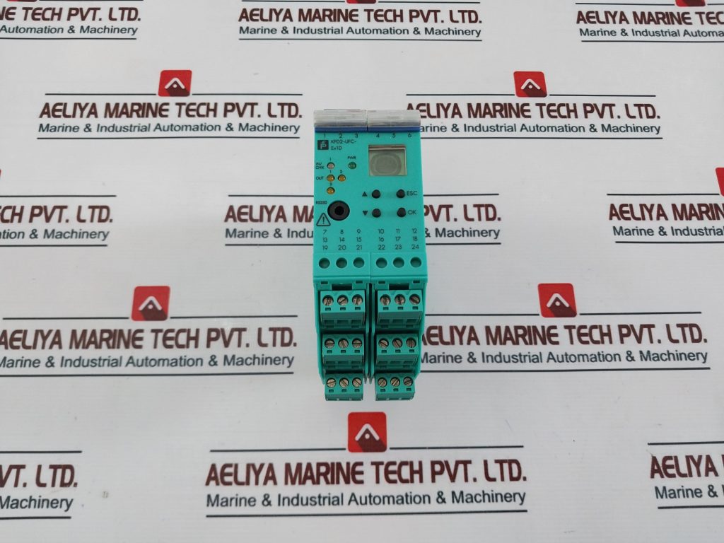 Pepperl+fuchs K-system Kfd2-ufc-ex1.d Frequency Converter - Aeliya Marine