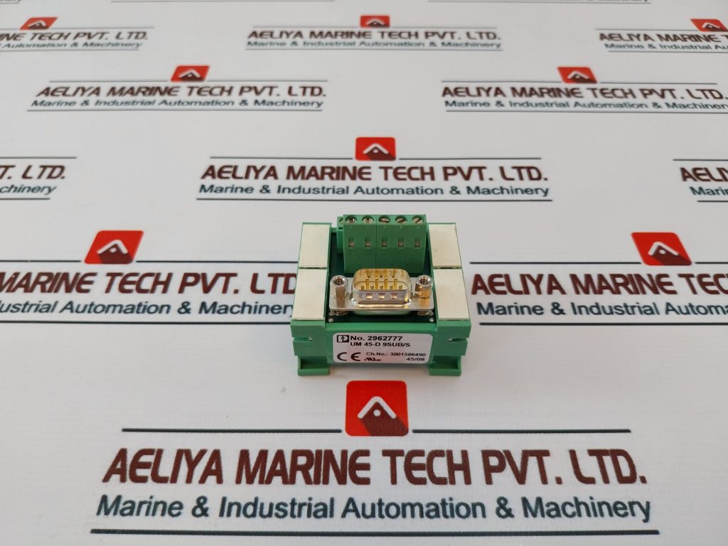 Phoenix Contact Um 45-d 9sub/s Interface Module - Aeliya Marine