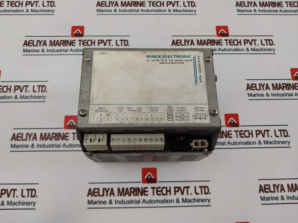 Rinck Electronic Apu230v.24v-1,5a/1,3ah Power Supply 360v - Aeliya Marine