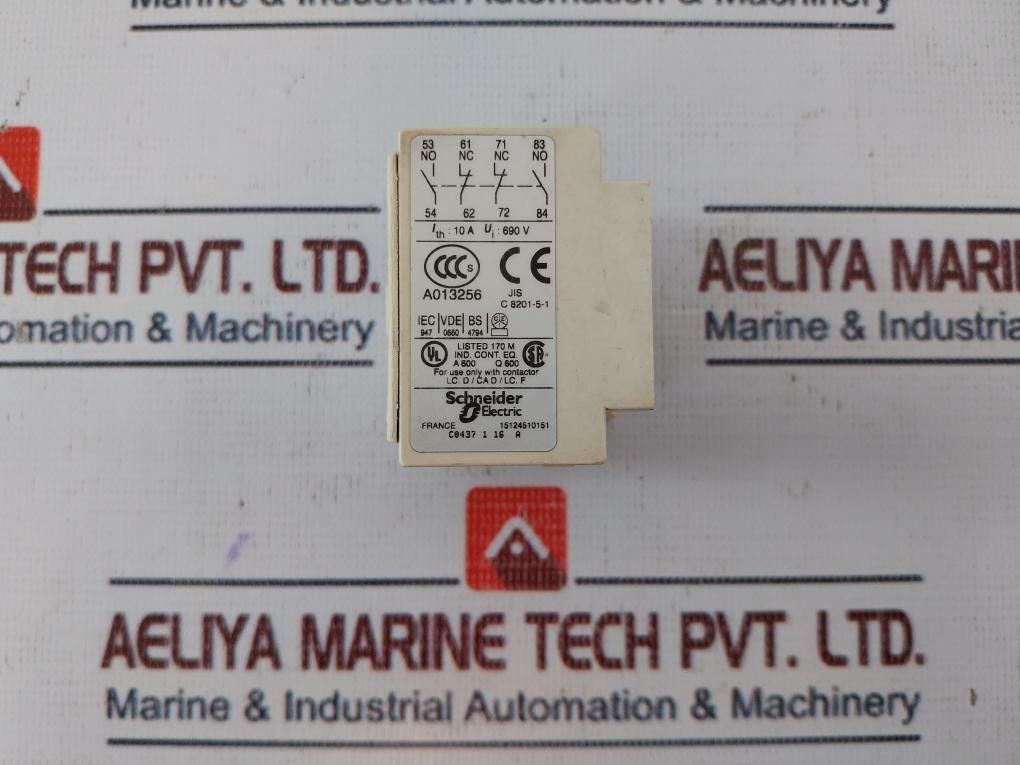 Schneider Electric Telemecanique La1 Dn22 Auxiliary Contact Block ...