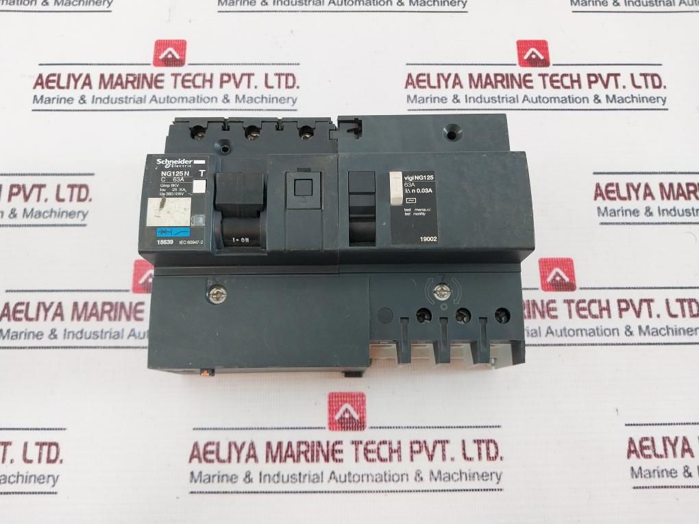 Schneider Electric Ng125n Circuit Breaker 415v - Aeliya Marine