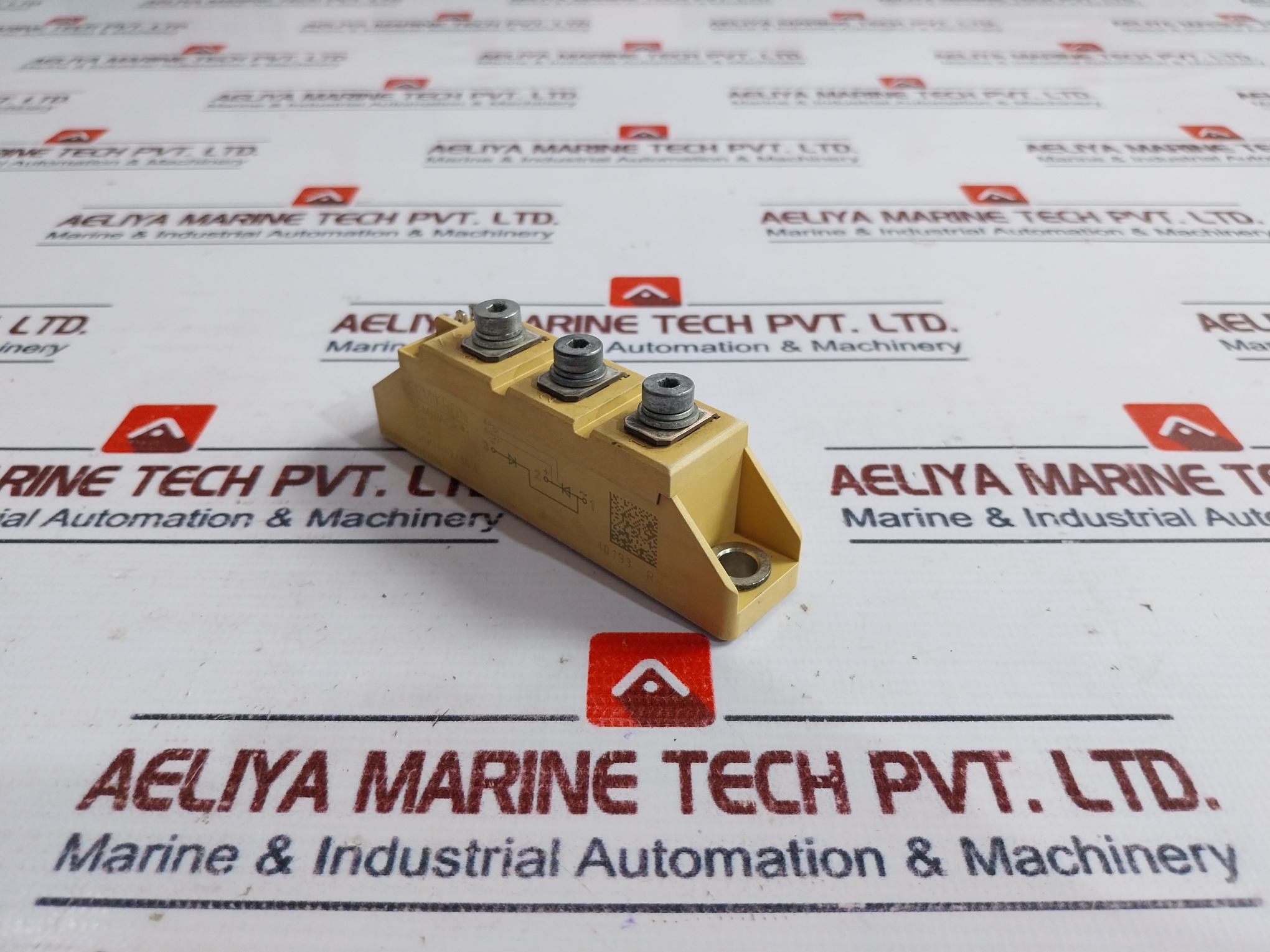 Semikron Skkh 72/16 E Thyristor Module - Aeliya Marine