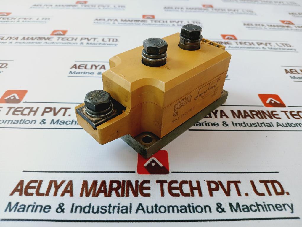Semikron Skkt 250/16e Thyristor Module - Aeliya Marine