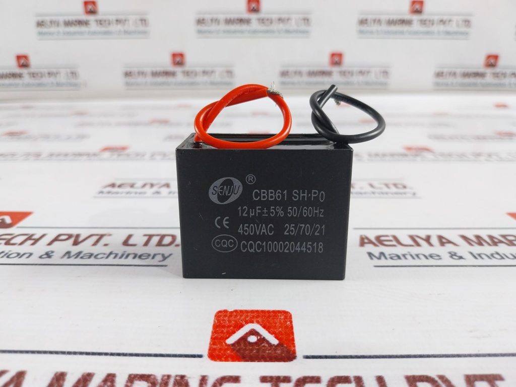 Senju Cbb61 Sh-p0 Capacitor 450v - Aeliya Marine