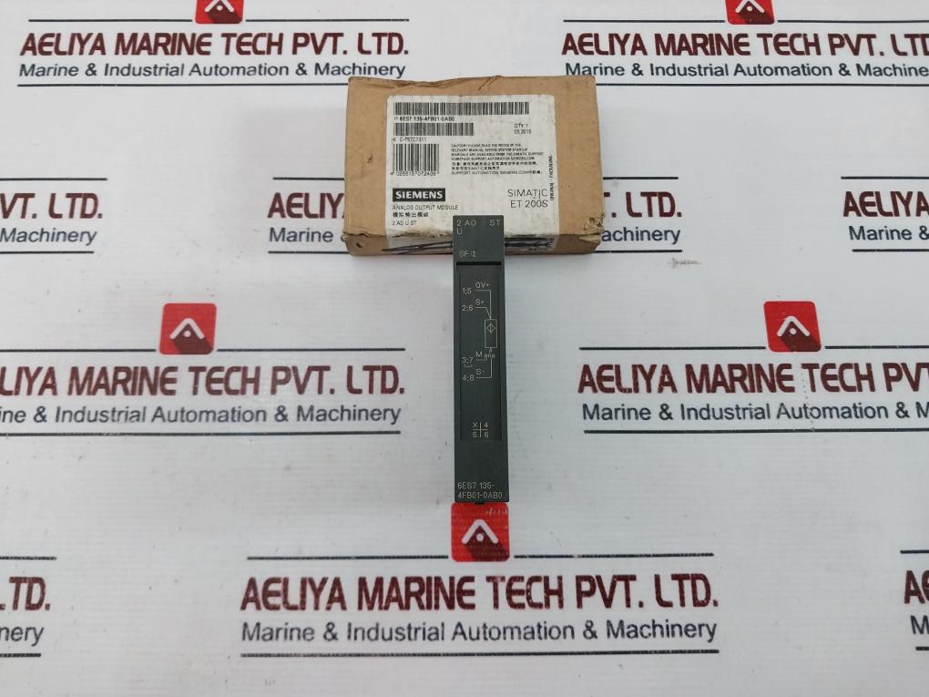Siemens 6es7 135 4fb01 0ab0 Analog Output Module Aeliya Marine