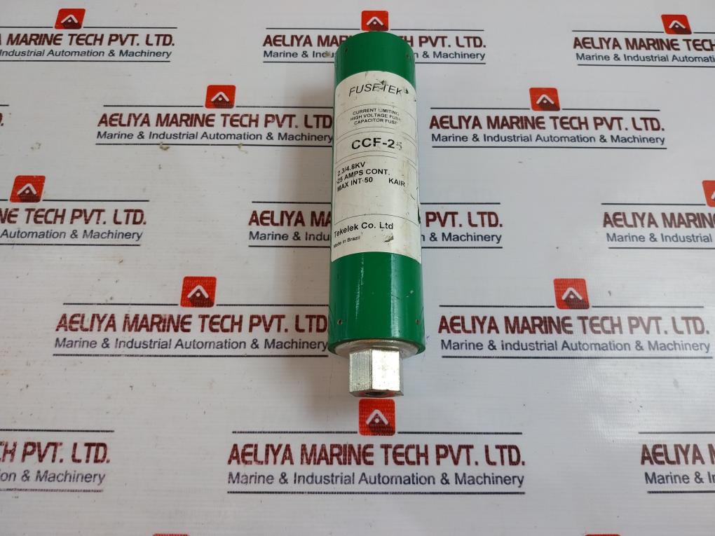 Tekelek Ccf-25 Current Limiting High Voltage Fuse Capacitor Fuse - Aeliya Marine