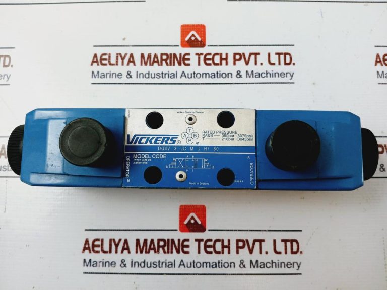 Vickers Dg4v 3 2c M U H7 60 Directional Control Valve 24v - Aeliya Marine
