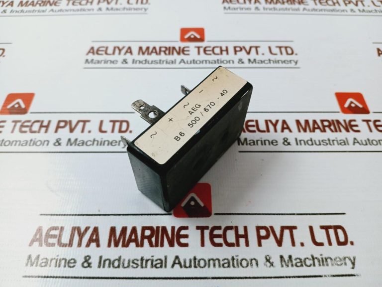Aeg B6 500/670-40 Phase Bridge Rectifier - Aeliya Marine