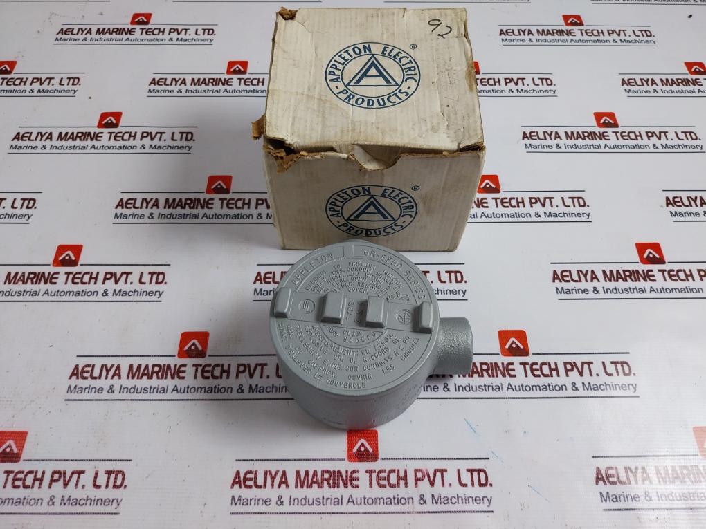 Appleton Grl50 ½”” Mall Iron Gr Cond Out Box - Aeliya Marine