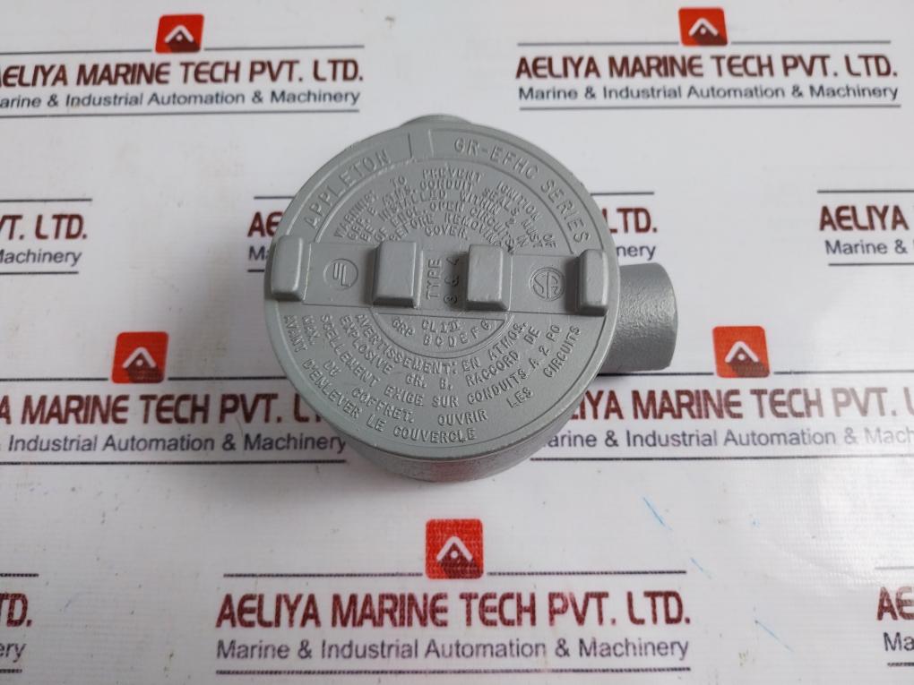 Appleton Grl50 ½”” Mall Iron Gr Cond Out Box - Aeliya Marine