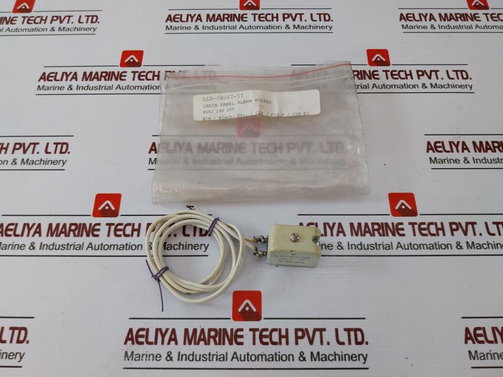 Bv 62-240-205 24V – 77 Cabin Panel Alarm Buzzer - Aeliya Marine