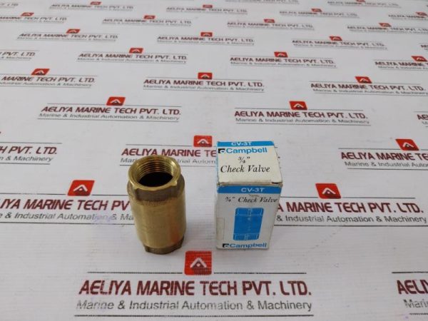Campbell Cv-3t ¾” Check Valve - Aeliya Marine