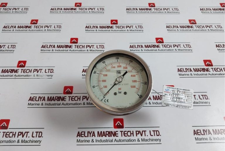 Nuova Fima Shimmer En837-1 Pressure Gauge 0-400 Bar - Aeliya Marine