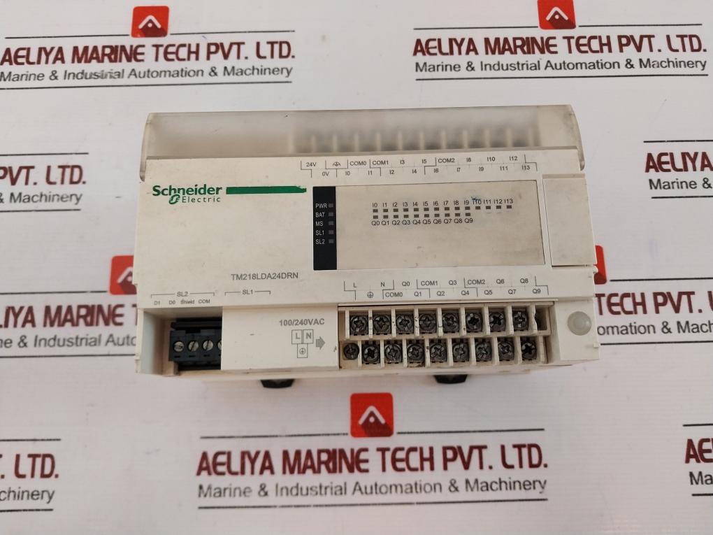 Schneider Electric Telemecanique Tm218lda24drn Plc Module Logic Controller 240v - Aeliya Marine