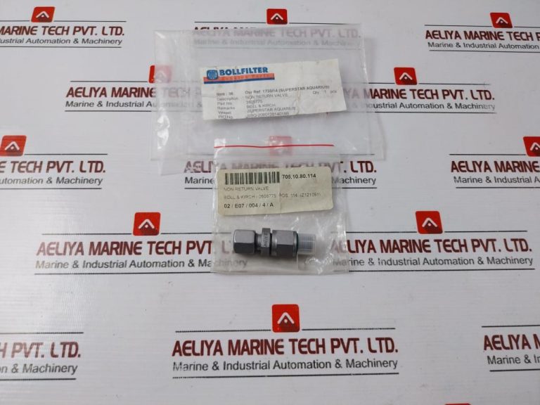 Voss 95 De L8 Non Return Valve - Aeliya Marine