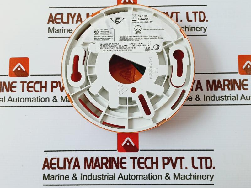 Edwards Siga-sb Smoke Detector Base 120˚f - Aeliya Marine