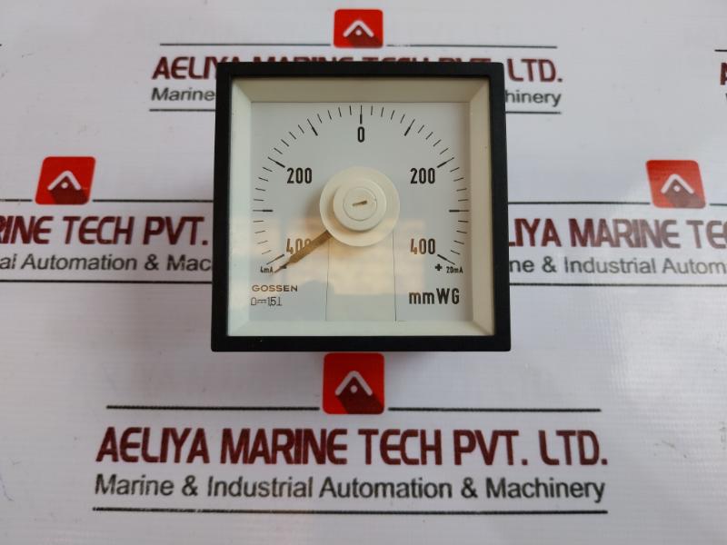 Gossen 4…20ma Analog Panel Meter 600v - Aeliya Marine