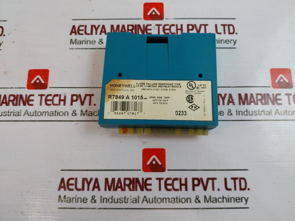 Honeywell R7849 A 1015 Ultraviolet Flame Amplifier 60°c - Aeliya Marine