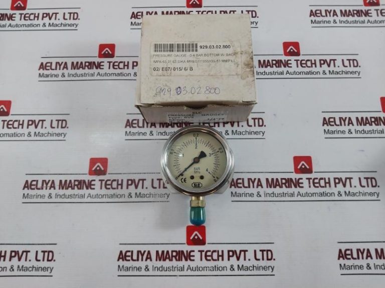 Slc Impa Bvs Pressure Gauge 4 Bar - Aeliya Marine