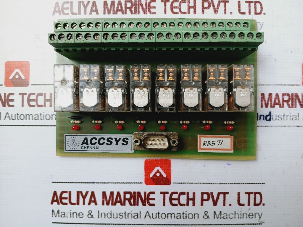 Accsys Rm8/2/58 Channel Relay Card Module - Aeliya Marine
