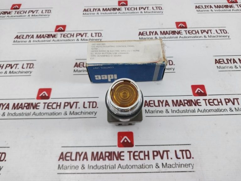Idec Izumi Alne8f811-o Illuminated Push Button Switch 600v - Aeliya Marine