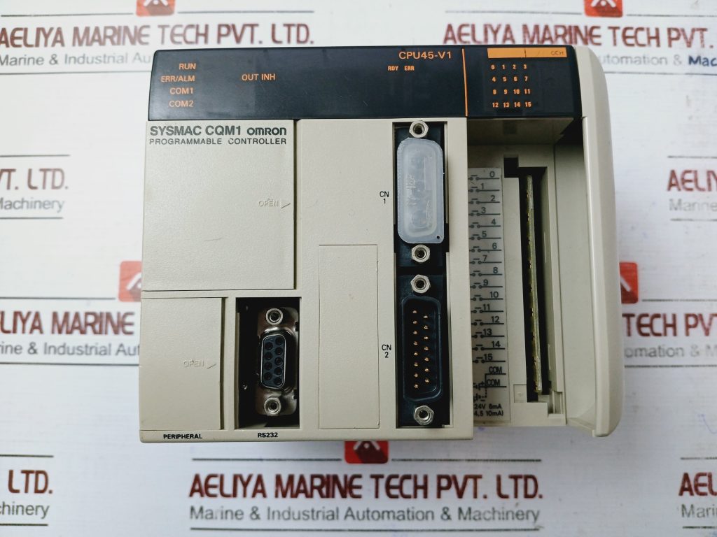 Omron Sysmac Cqm1-cpu45-ev1 Programmable Controller 94v - Aeliya Marine