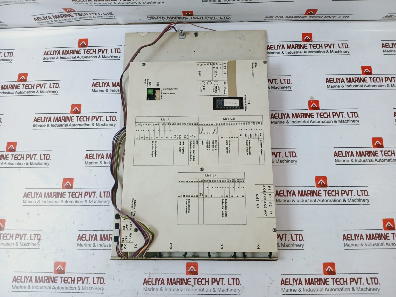 Autronica Bx 40 Fire Alarm Control Panel 220v - Aeliya Marine