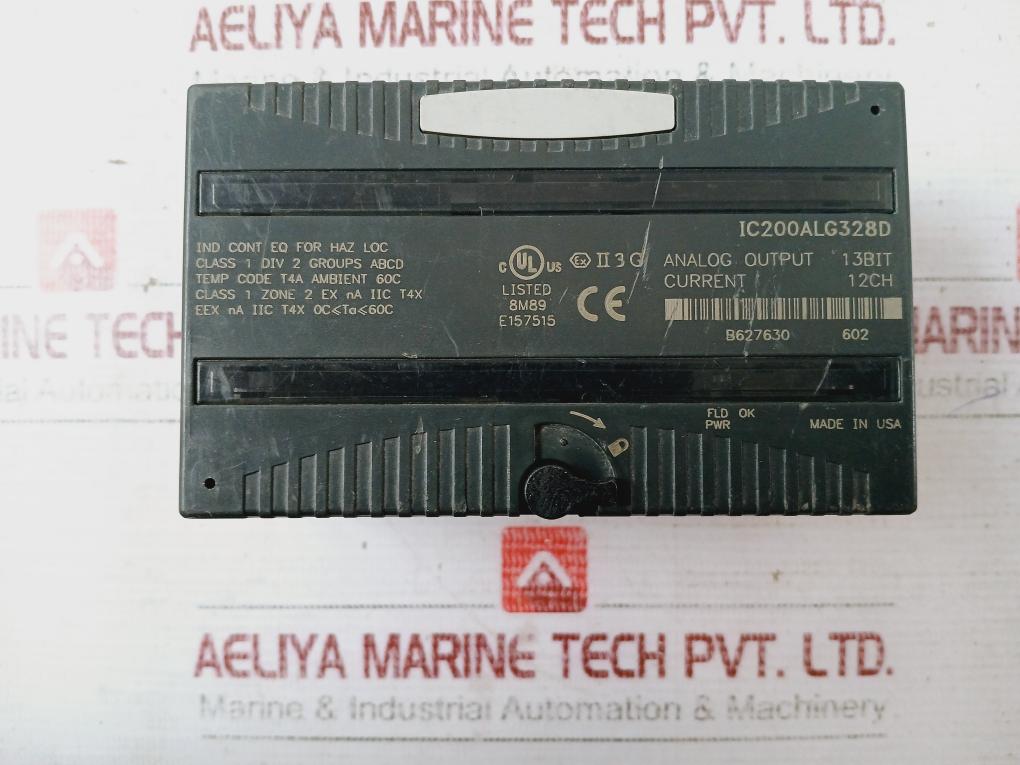 Ge Fanuc Ic200alg328d Analog Output Module Aeliya Marine
