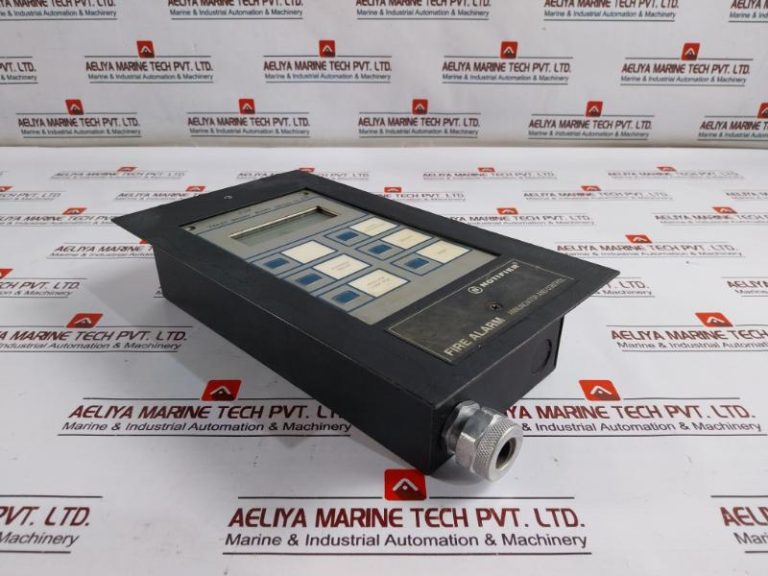 Notifier Lcd-80pca Fire Alarm Annunciator And Control - Aeliya Marine