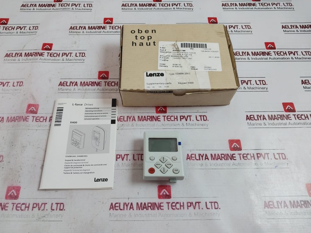 Lenze Ezaebk1001 Human Interface Module - Aeliya Marine