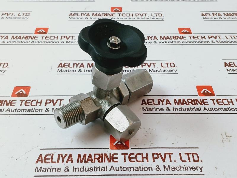 Pn400 1.4571 Pressure Gauge Shut-Off Valve - Aeliya Marine