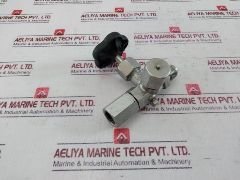 Pn400 Dn4 1.4571 Pressure Gauge Valve - Aeliya Marine