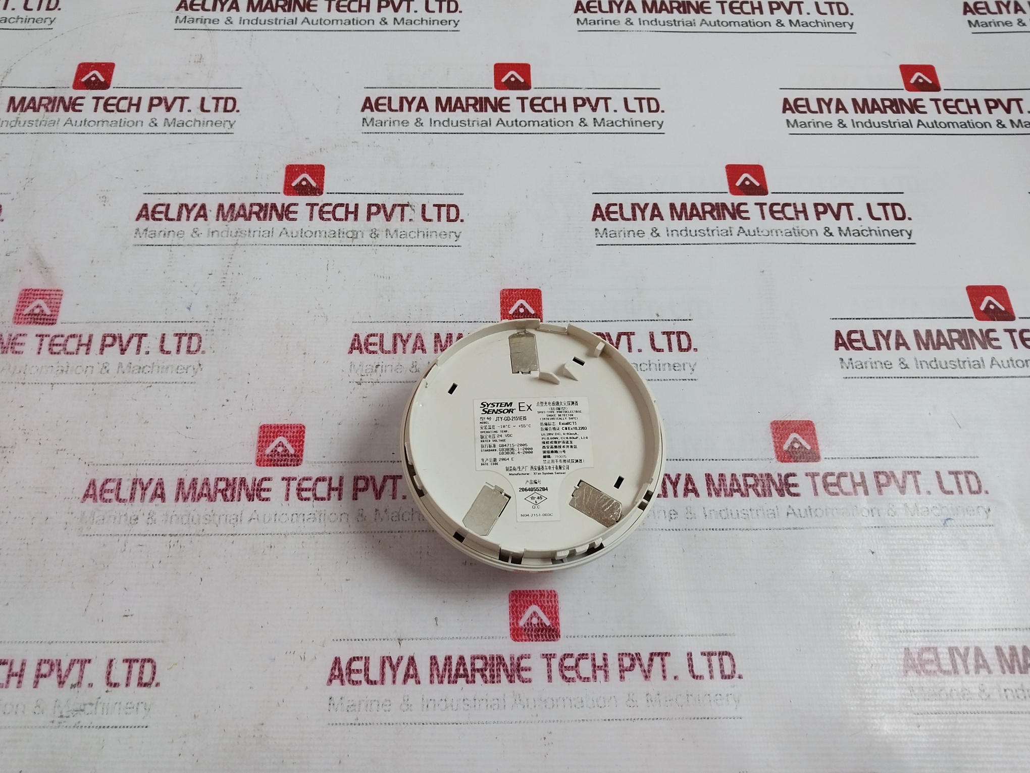 System Sensor Jty-Gd-2151eis Spot-Type Photoelectric Smoke Detector 55 ...