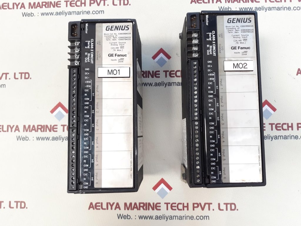Ge fanuc genius ic660bba026 ic660eba026k analog input block - Aeliya Marine