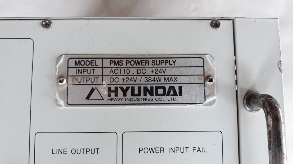 HYUNDAI ACONIS-PMS PMS POWER SUPPLY - Aeliya Marine