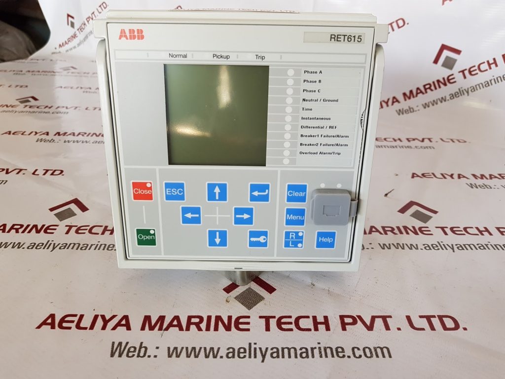 Abb ret615 transformer prot.and control relay - Aeliya Marine