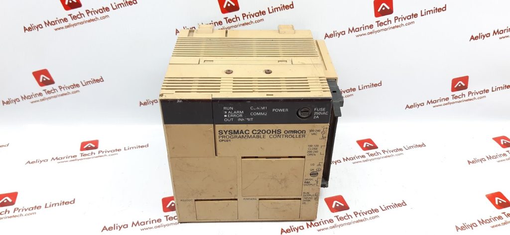 Omron Sysmac C200Hs-cpu21-e Cpu Unit (Not Working) - Aeliya Marine