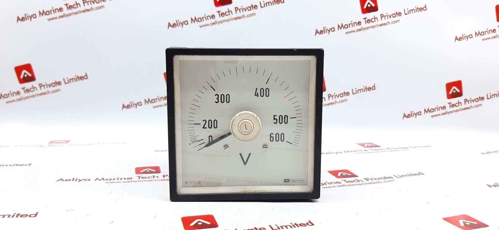 Gec Measurements Vi45L4D074 Volt Meter 0 To 600 V - Aeliya Marine