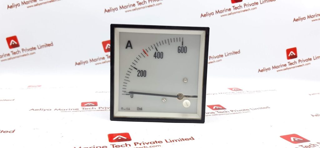Amp Panel Meter 0-600 - Aeliya Marine