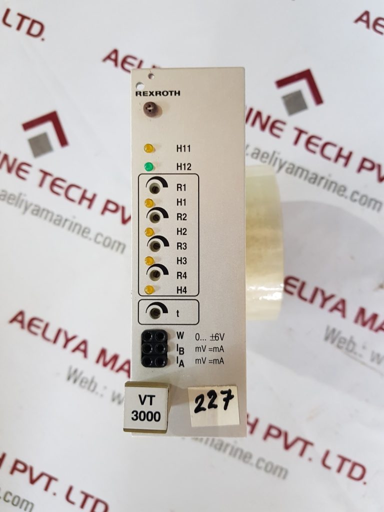 Mannesmann rexroth vt3000-36a amplifier board - Aeliya Marine